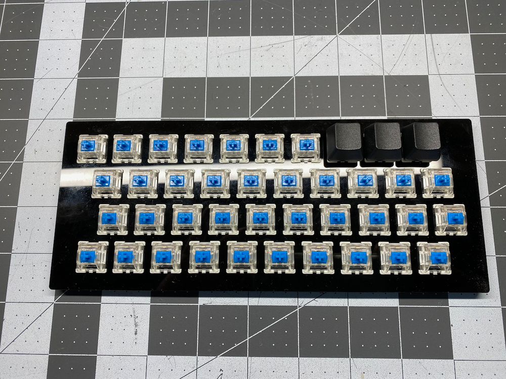 DIY ZX81 Mechanical Keyboard