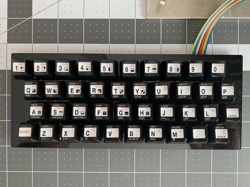 DIY ZX81 Mechanical Keyboard