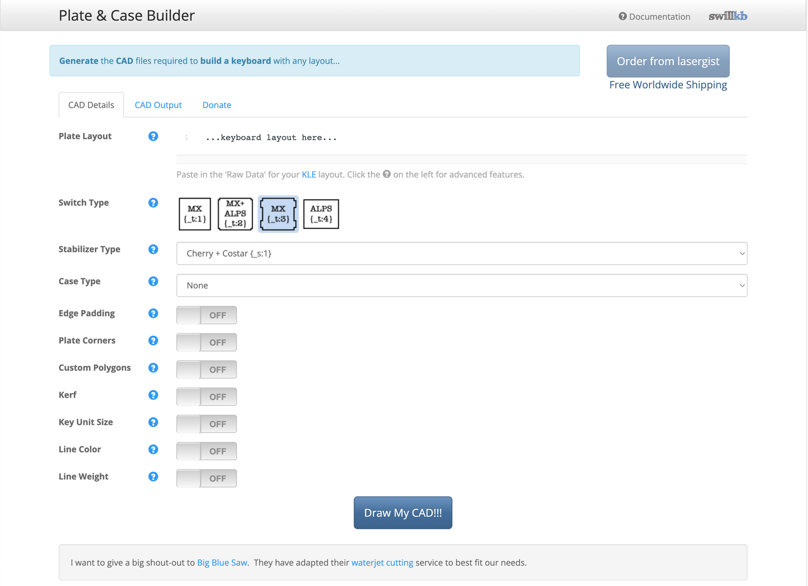 DIY ZX81 Mechanical Keyboard
